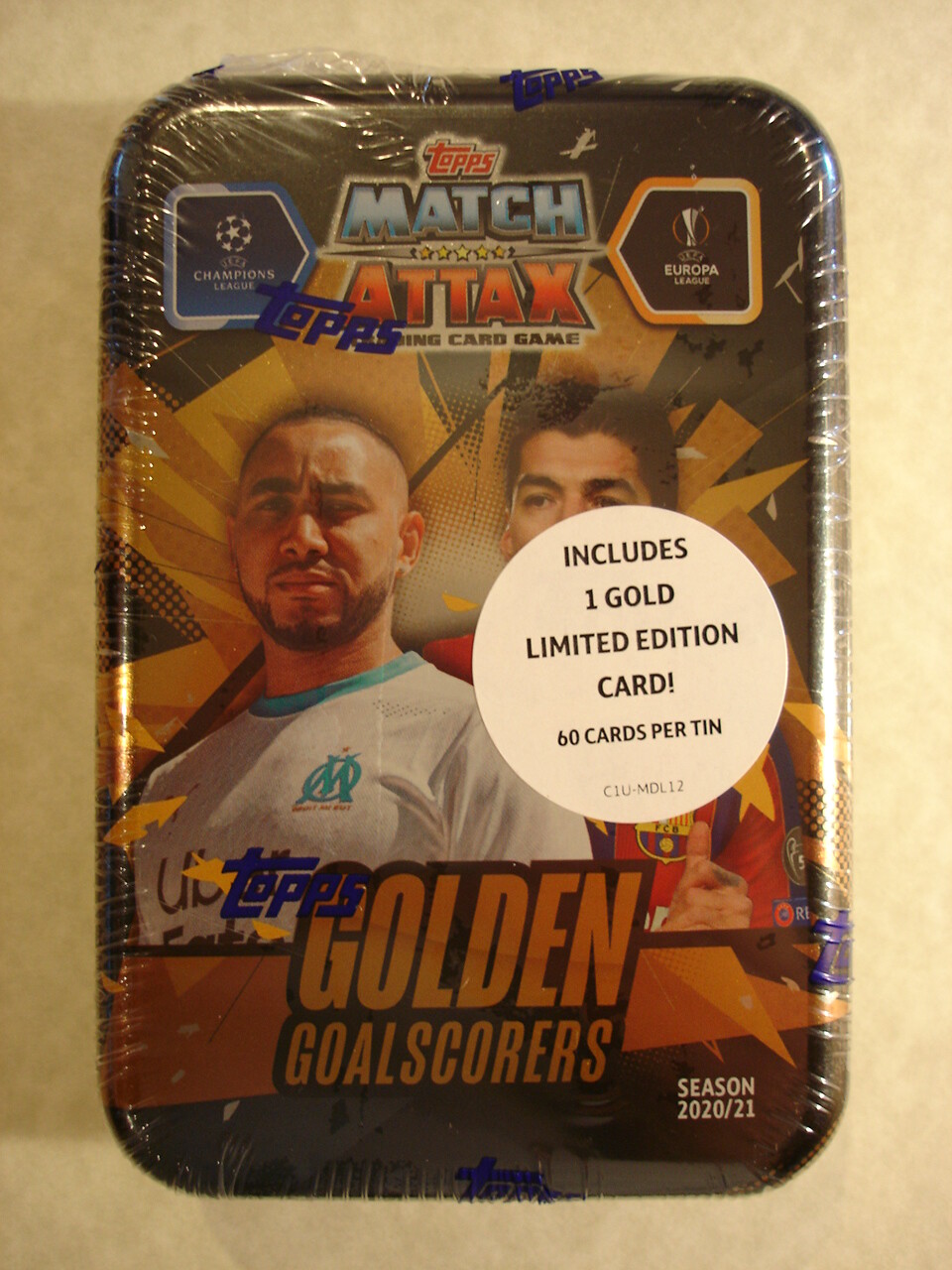 2020-21 Topps Match Attax Golden Goalscorers Tin BRAND NEW SEALED ...