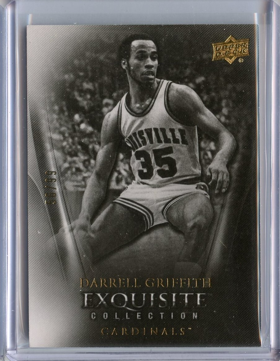 2011-12 Exquisite Collection #11 Darrell Griffith Serial #56/99 (#003 ...