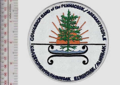 Tribal Seal Cowasuck Pennacook Band Abenaki People Algonquins Patch vel ...