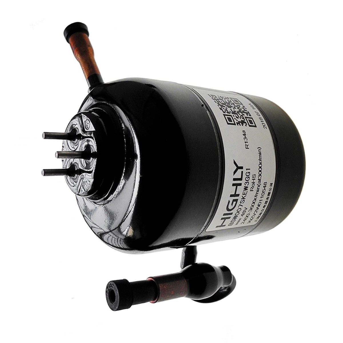 24V 36V 48V Car Refrigeration Air Compressor Fridge Freezer Micro DC ...