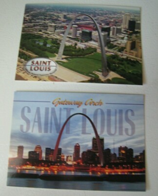 GATEWAY ARCH - ST. LOUIS, MISSOURI POSTCARDS | eBay