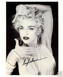 MADONNA AUTOGRAPH SIGNED PP PHOTO POSTER | eBay
