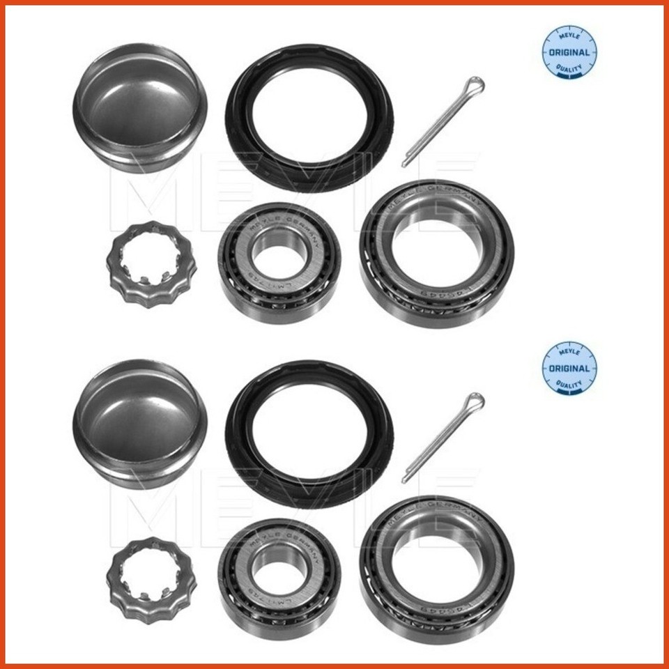 2 x MEYLE RADLAGERSATZ SET HINTEN BEIDSEITIG AUDI VW SEAT SKODA 3849336 ...