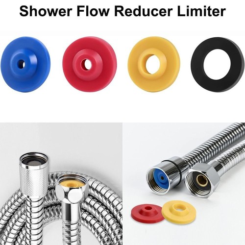 Silicone Water Flow Restrictor Water Flow Saver Adapter Fixed Shower ...