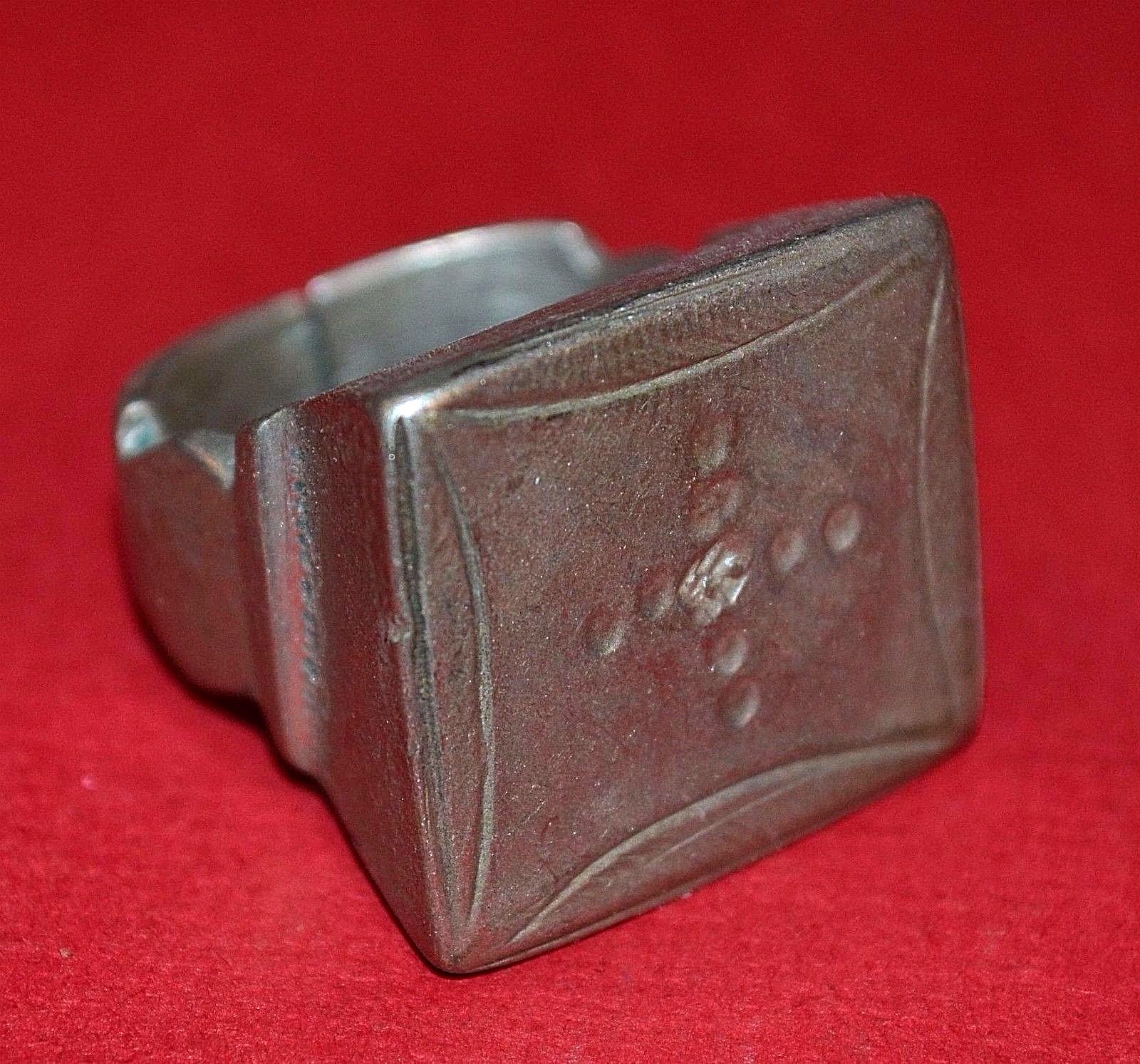 Antique African Tuareg Ethnic Coin Silver Ring Niger, Africa - Ring ...