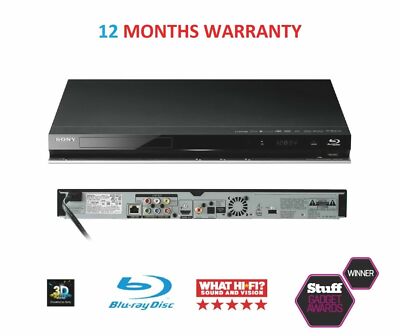 Multi Region Sony BDP-S570 3D 1GB Blu-Ray DVD Player FULL HD WiFi USB ...