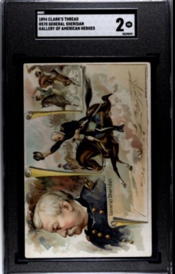 1894 Clark’s Thread H570 General Sheridan SGC 2 | eBay