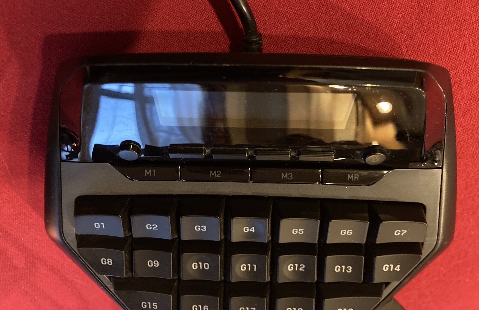 Logitech G13 Advanced Gamepad USB Programmable Gameboard with LCD w ...