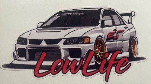 Lowlife Decal Sticker Airride Bagged Low Life rider Slammed For ...