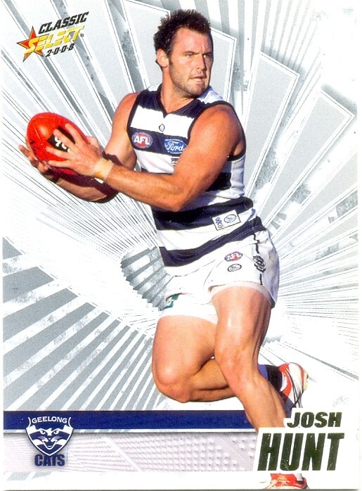 2008 AFL SELECT CLASSIC COMMON CARD #67 Josh Hunt - Geelong | eBay