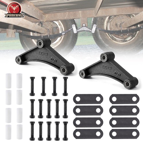 Tandem Trailer Axle Shackle Kit Parts Fits For Double Eye Spring ...