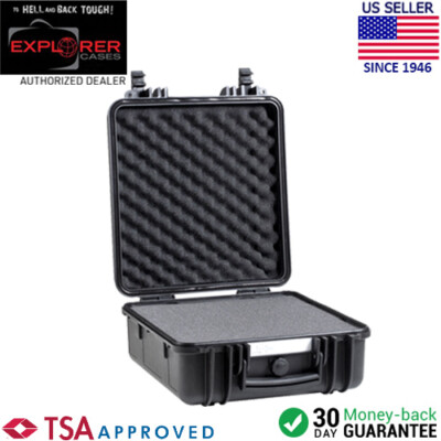 Explorer Cases 3317 W Small Waterproof Hard Case with Foam (Black) | eBay