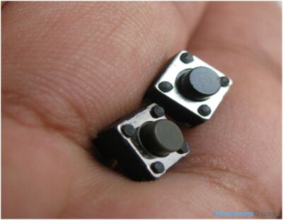 5Pcs 6x6x5 Side Momentary Tactile Push Button Switch | Side Mounted ...