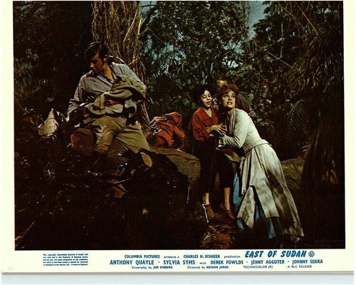 East Of Sudan Original Lobby Card Sylvia Syms Derek Fowlds Jenny ...
