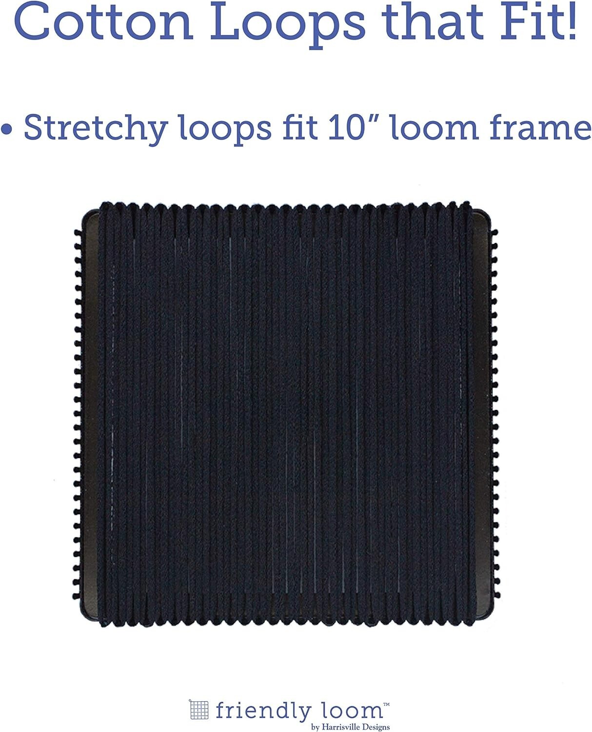 Harrisville Designs Friendly Loom Potholder Cotton Loops 10 Inch Pro ...