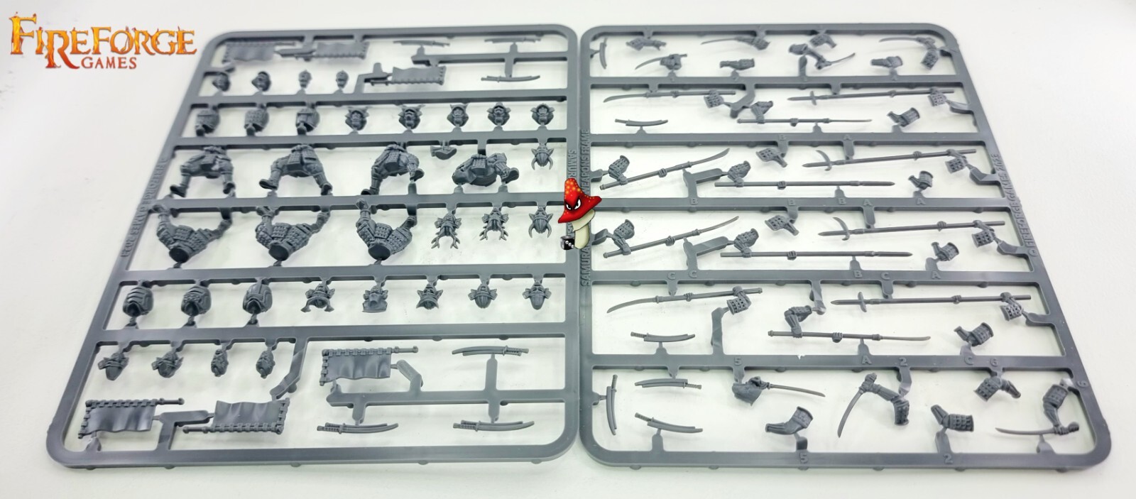 Samurai Warriors Fireforge Games 1/56 28mm 1 x Sprue set unboxed Samurai Wars | eBay UK