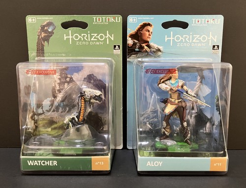 Horizon Zero Dawn Aloy and Watcher First Edition Totaku Figure Set ...