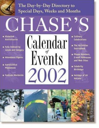 Chase's Calendar of Events 2002 by Sandy Whiteley (Trade Paperback) for ...