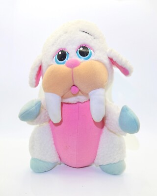 Vintage 1986 Wuzzles Woolrus Plush Hasbro Softies Stuffed Animal ...