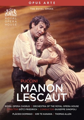 Manon Lescaut: The Royal Opera (Sinopoli) (DVD) Forbes Robinson Plácido ...