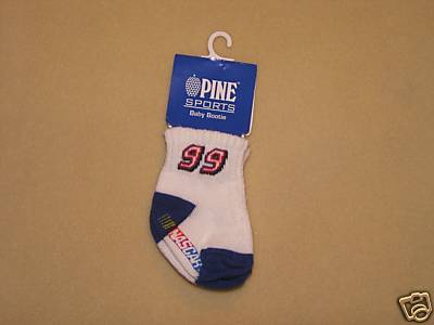 Nascar Jeff Burton #99 Baby Socks 6-12 Mos NIP | eBay