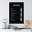 Success Settings Wall Art Motivational Quotes Inspirational Poster ...