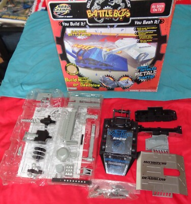 Road Champs Deluxe Metal Mechanics Battle Bots Build Minion OR Deadblow ...