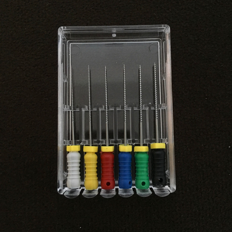 10 X Dental Niti K-Files 25mm #15-40 Root Canal Hand Use Endodontic ...