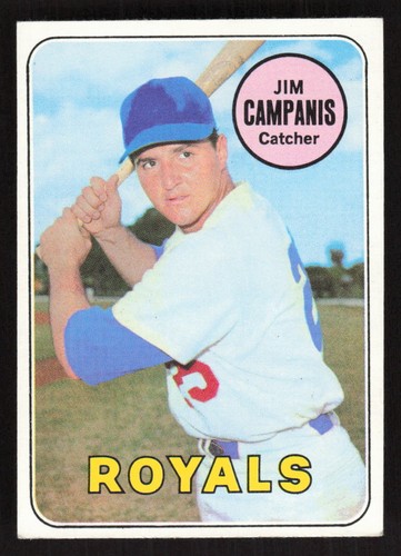 1969 TOPPS JIM CAMPANIS 396 VG BASEBALL KANSAS CITY ROYALS | eBay
