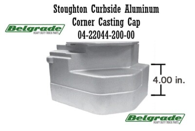 Stoughton Curbside Aluminum Corner Casting Cap 04-22044-200-00 | eBay
