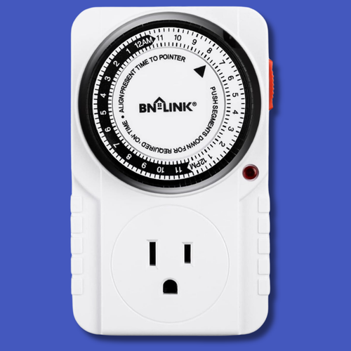 BN-LINK Heavy Duty 24 Hour Plug in Mechanical Timer Grounded Programmable Indoor | eBay