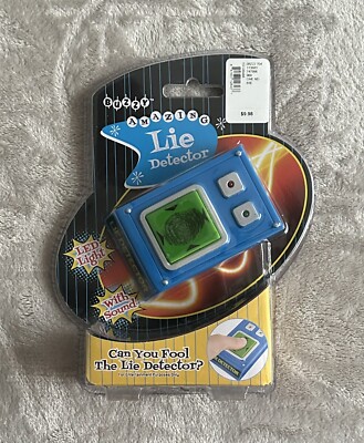 Buzzy Amazing Lie Detector Game Toy LED Light and Sound Fun ...