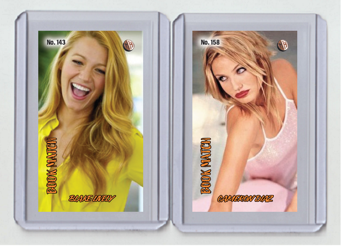 Blake Lively rare MH Book Match #'d x/3 Tobacco card no. 143 | eBay