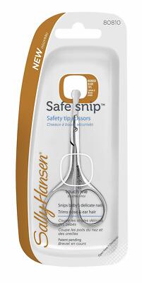 Sally Hansen Safe Snip Safety Tip Nostril Scissors Snips Baby's Nails ...