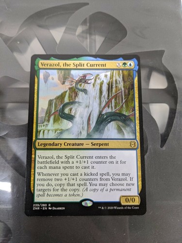 Verazol, the Split Current 239/280 rare zendikar rising, M1 | eBay