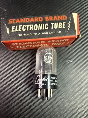 Vintage NOS Standard Brand Electron Tube 12AX4 | eBay