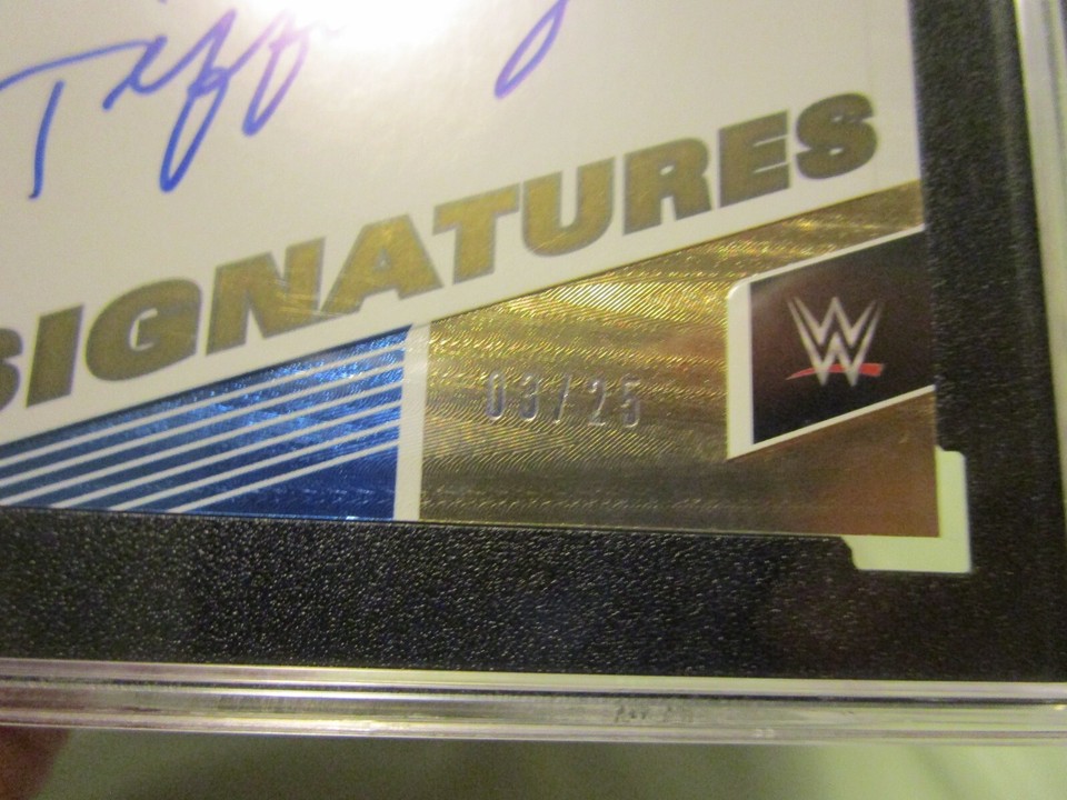 2023 PANINI ELITE TIFFANY STRATTON SIGNATURES #3/25 BLUE AUTO - SGC GEM ...