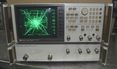 HP 8753A Network Analyzer & 85046A S-Parameter Test Set[#A09] | eBay
