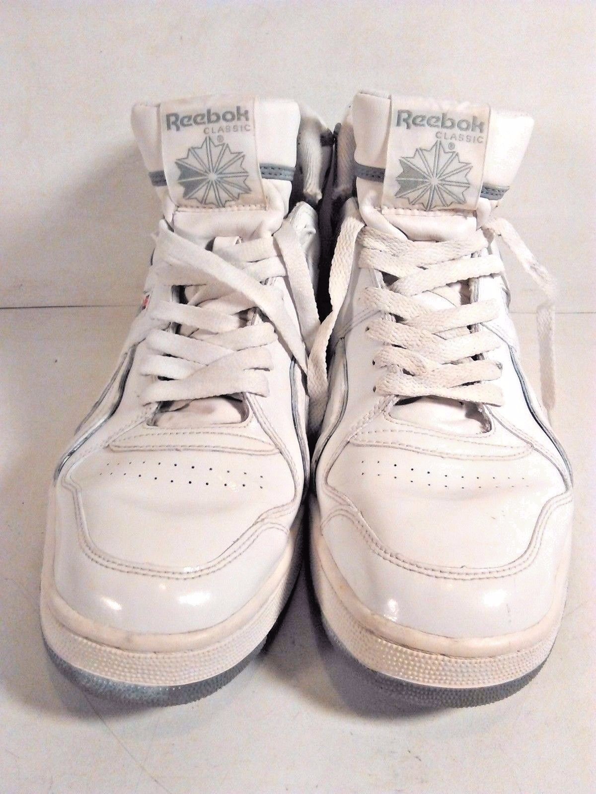 REEBOCK UNION JACK SHOES CLASSIC WHITE ATHLETIC MEN'S SHOES SIZE 11, RB ...