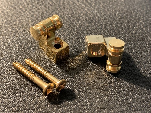 USA Seller~2x Gold Guitar Roller String Tree for Fender Squier ...