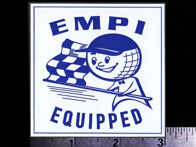 EMPI Equipped - Power Rules - Original Vintage Racing Decal/Sticker ...