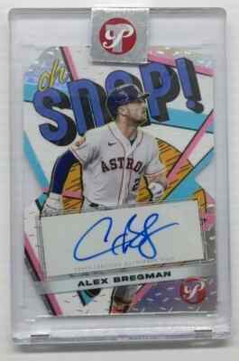 2023 Topps Pristine Alex Bregman Oh Snap Auto Autograph #OSA-AB Astros ...