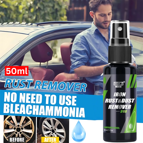 Car Rust Removal Spray Multi-Purpose Rust Remover Spray Rust Inhibitor ...