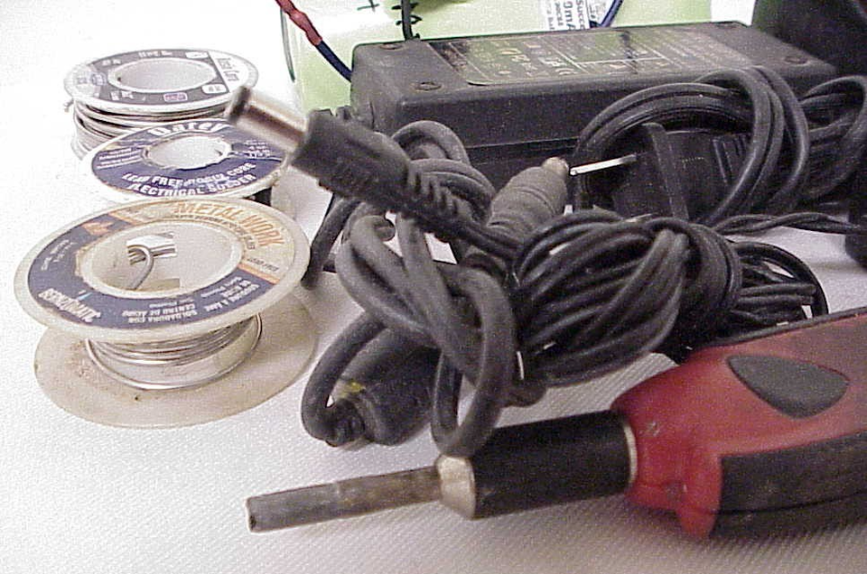 JUNK DRAWER ELECTRICAL SOLDER STUFF GADGETS HOBBY ODDS & ENDS WELLER ...