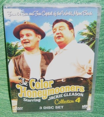 NEW RARE OOP THE COLOR HONEYMOONERS COLLECTION 4 TV 3 DISC DVD SET 1970 ...