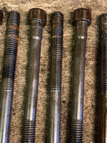 Mercedes SL R129 M104 Engine Cylinder Head Bolts Full Set 300SL-24 ...