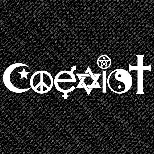 Coexist Sticker Meaning