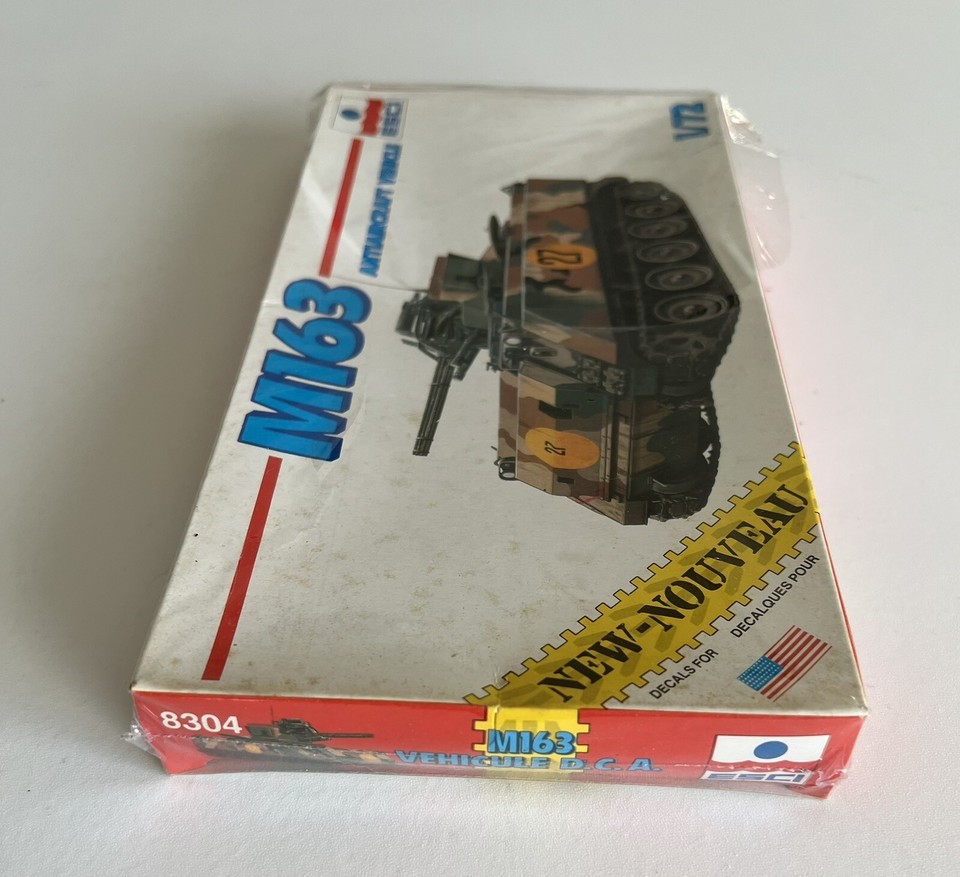 ESCI M163 Antiaircraft Vehicle Tank 1:72 Scale Model Kit #8304 | eBay