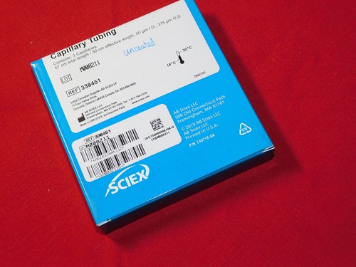 Sciex Capillary Tubing, 67/50cm length, 50µm ID, 375µm OD; 2/pk; 338451 ...