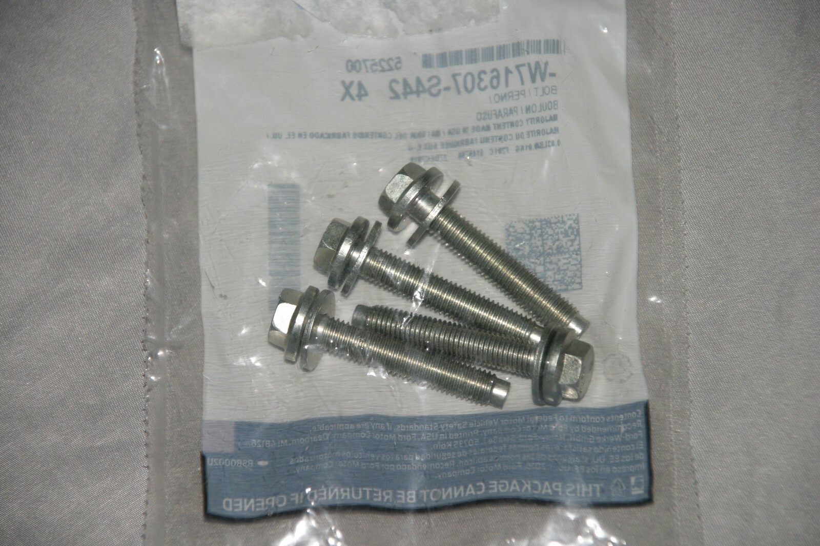 Ford factory hardware bolts 4 pack W716307-S442 brand new in package | eBay